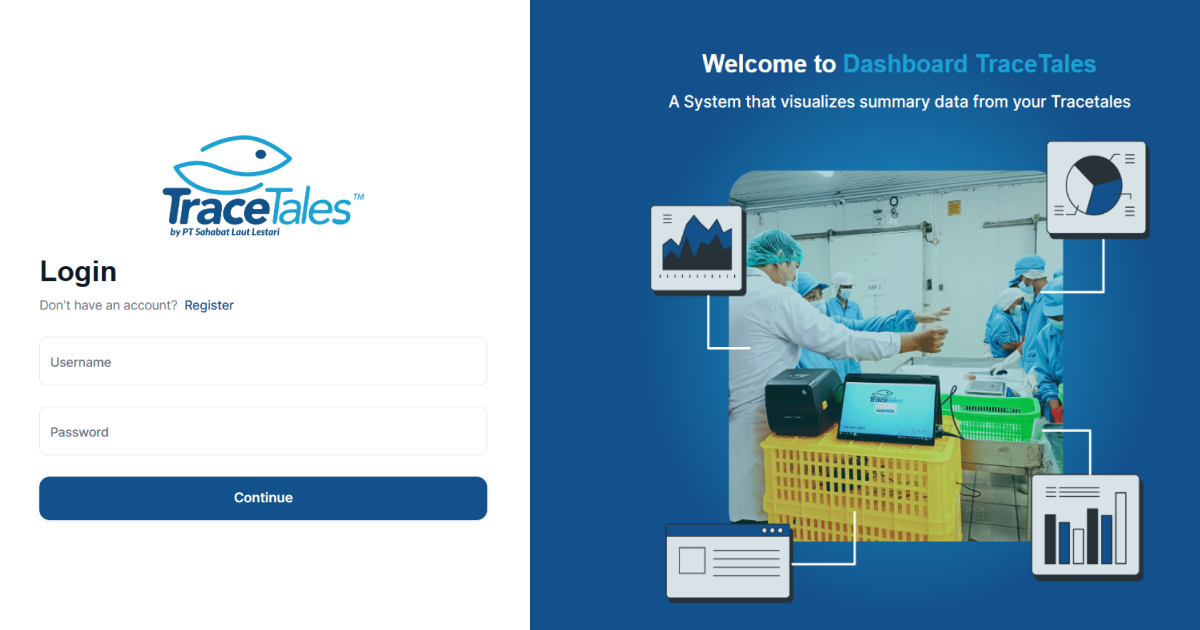 Tracetales Dashboard: Streamlined Seafood Traceability Insights